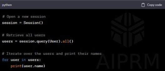 SQL Alchemy with Python - A Tutorial for Developers
