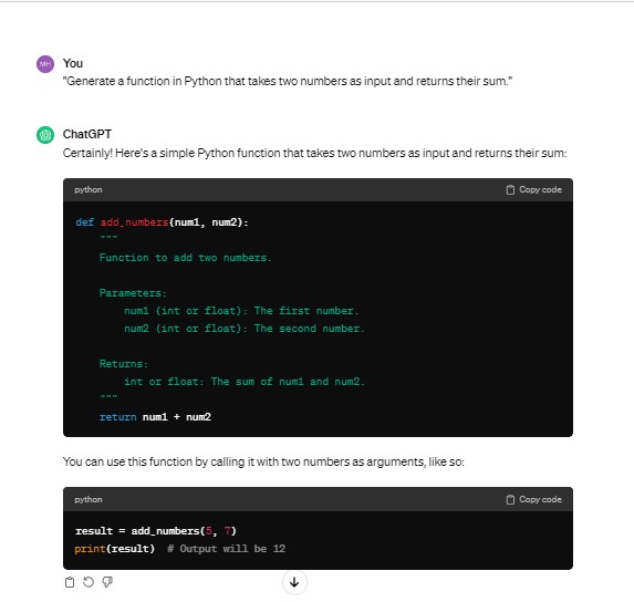 Prompt Engineering for Code Generation with Examples Codes