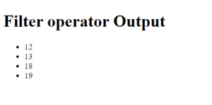 RxJS Operators in Angular