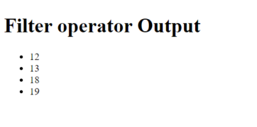 RxJS Operators in Angular